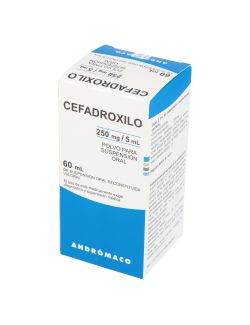 Precio Cefadroxilo 250 mg/5 mL Suspension 60 mL | Farmalisto CL