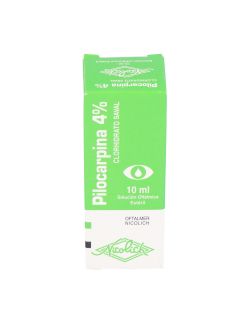 PILOCARPINA CLORHIDRATO SOLUCION OFTALMICA 4% X 10 ML SAVAL