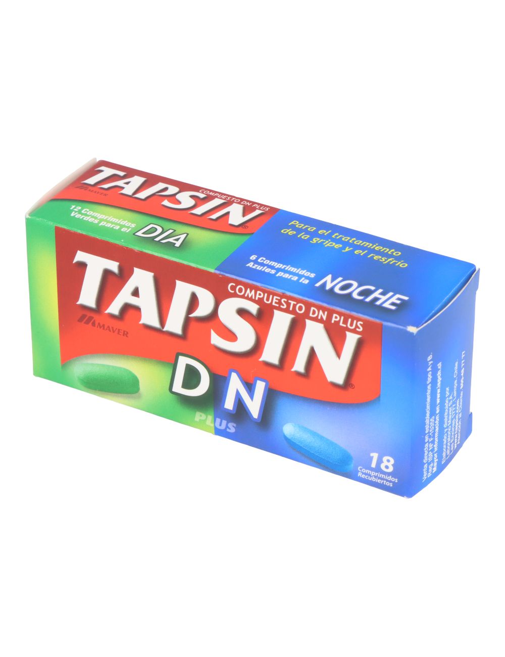 Precio Tapsin Compuesto DN 18 Comprimidos | Farmalisto CL