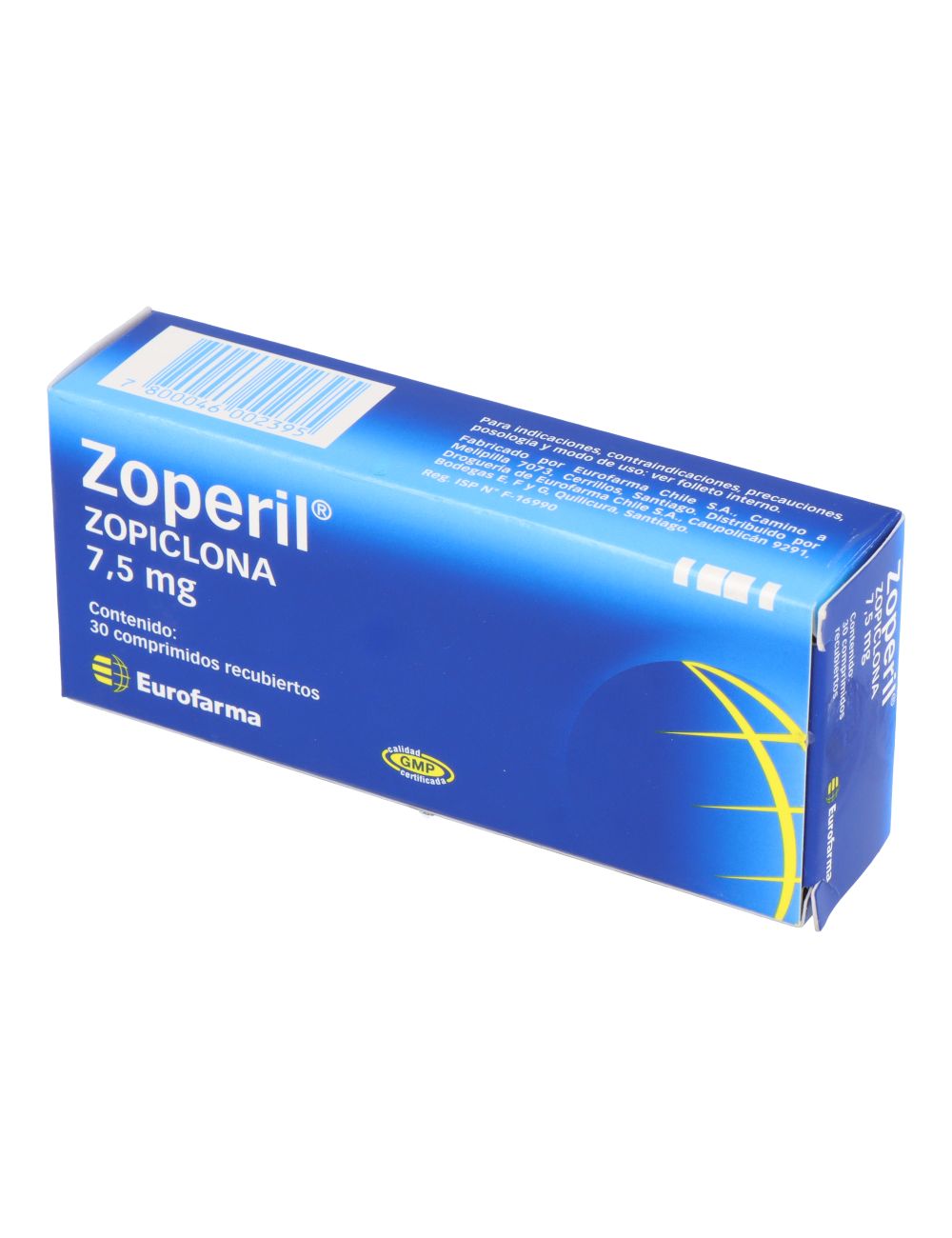 Precio Zoperil 7,5 mg Con 30 Comprimidos | Farmalisto CL