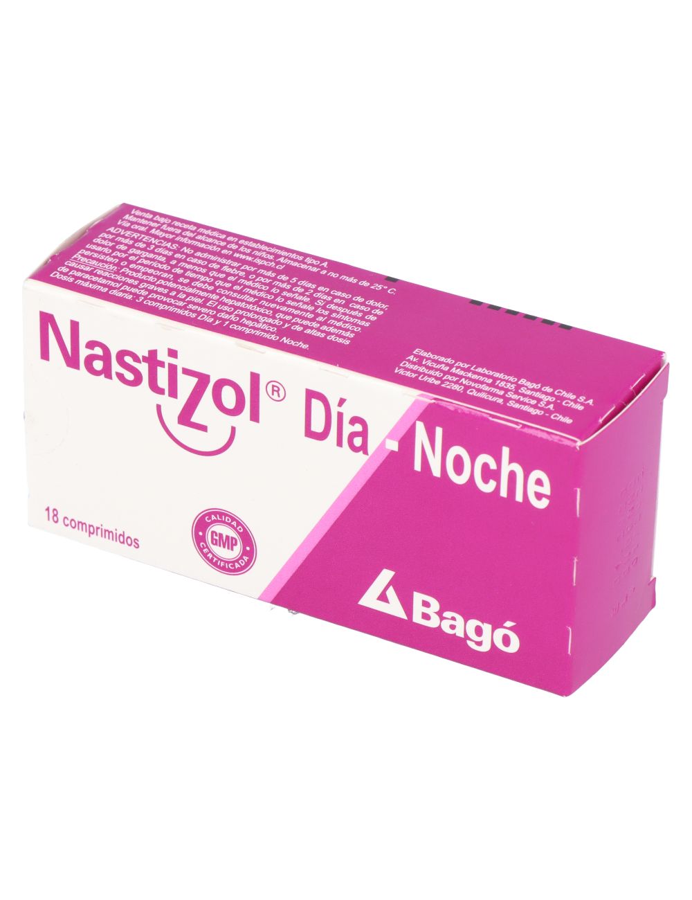 Precio Nastizol Día-Noche 18 Comprimidos | Farmalisto CL