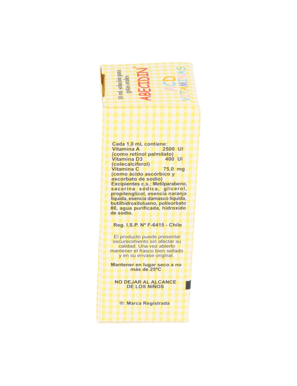 ACD VITAMINAS 30 ML SOLUCION PARA GOTAS ORALES LABORATORIOS PASTEUR ...