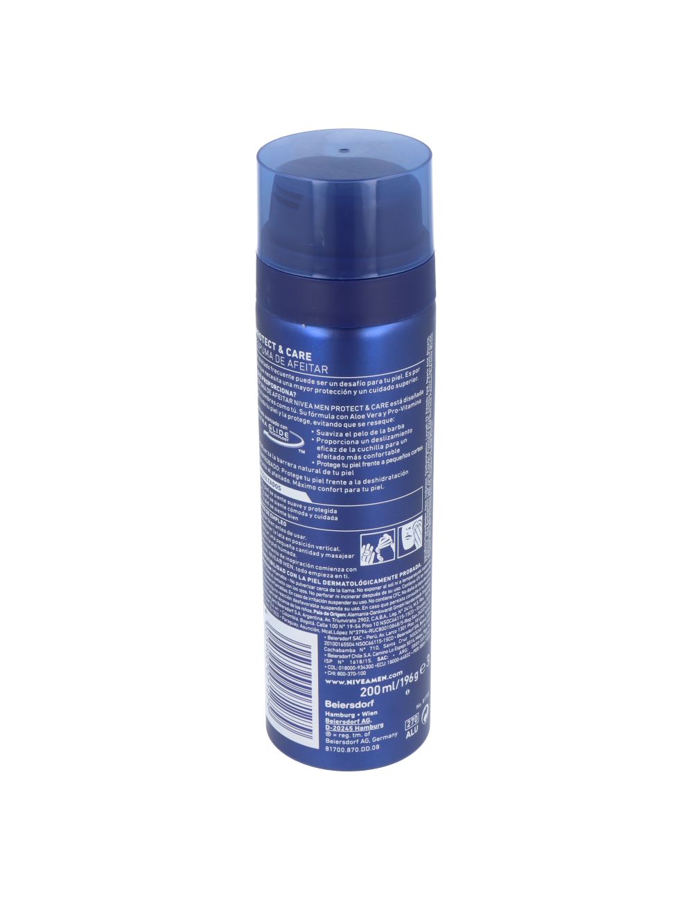 ESPUMA DE AFEITAR MEN PROTECT&CARE 200 ML