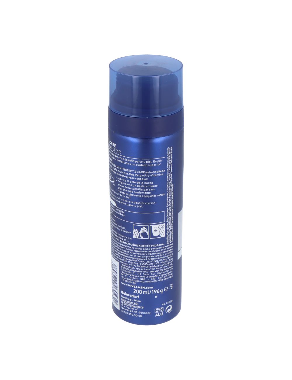 ESPUMA DE AFEITAR MEN PROTECT&CARE 200 ML