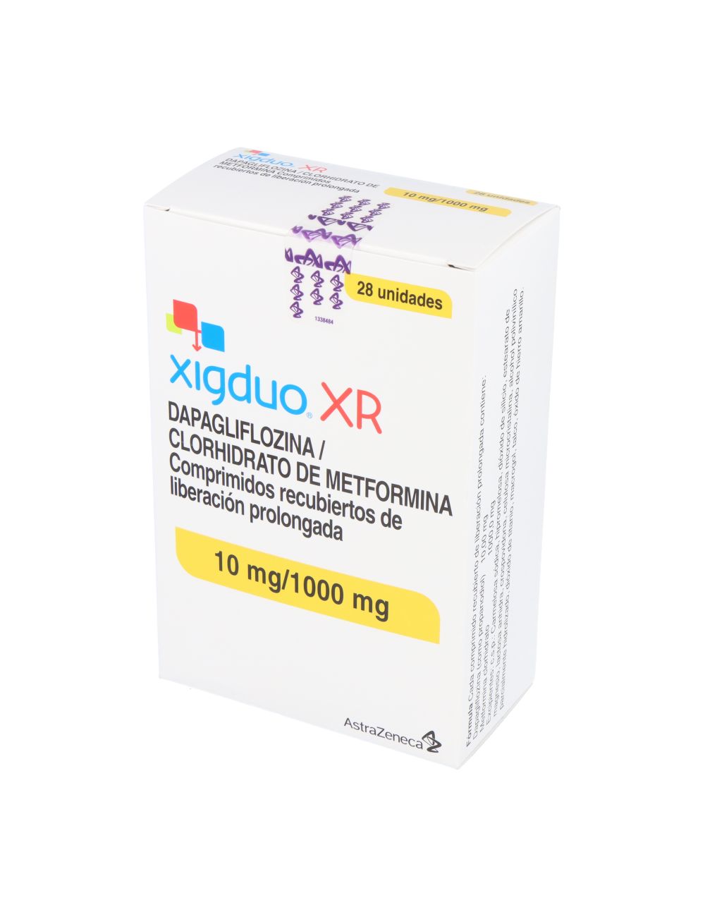 Precio Xigduo XR 10 mg/1000 mg 28 Unidades | Farmalisto CL
