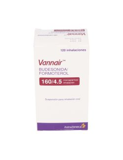 Vannair 160/4.5 mcg inhalación 120 Dosis | Farmalisto CL