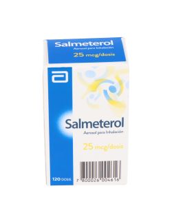 Precio Salmeterol 25 Mcg/Dosis Aerosol 120 Dosis | Farmalisto CL