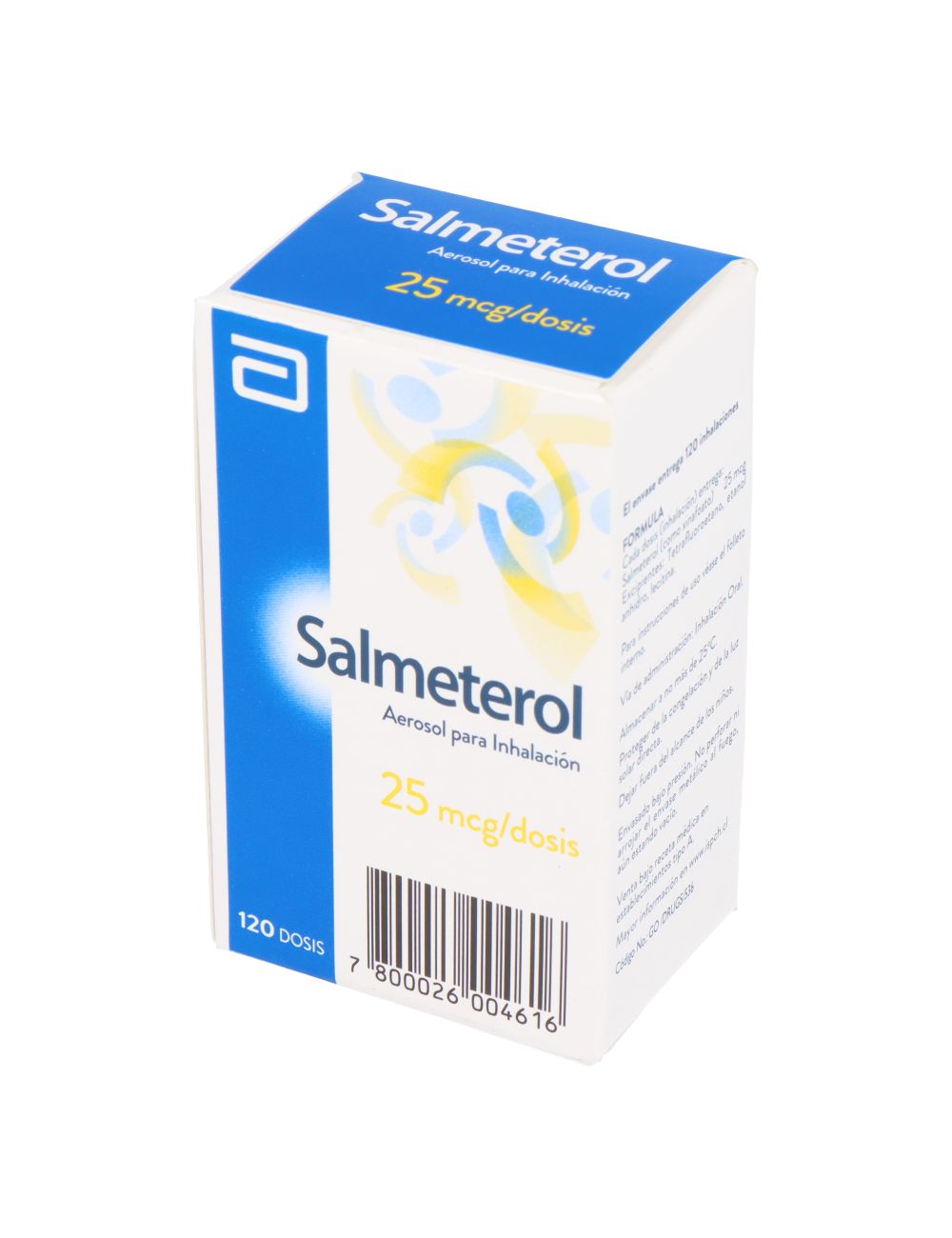 Precio Salmeterol 25 Mcg/Dosis Aerosol 120 Dosis | Farmalisto CL