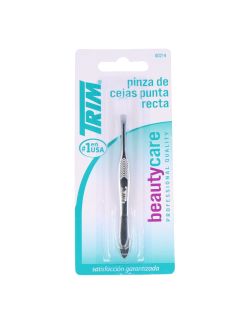 PINZA DE CEJAS PUNTA RECTA BEAUTYCARE TRIM