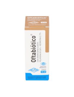 OFTABIOTICO SOLUCIÓN OFTÁLMICA 10 ML SAVAL