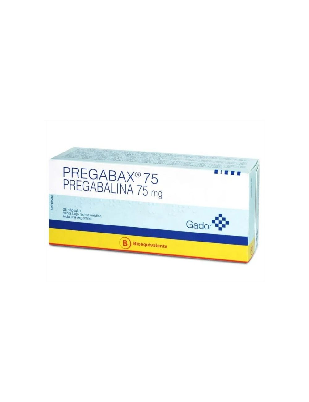 NEURUM PREGABALINA 75MG 30 COMPRIMIDOS RANURADOS BIOEQUIVALENTE LAB.SAVAL