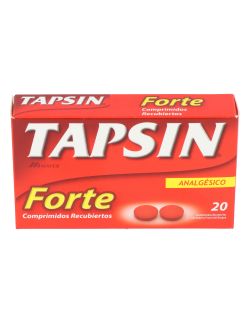 TAPSIN FORTE 20 COMPRIMIDOS RECUBIERTOS CON SABOR A FRUTOS DEL BOSQUE MAVER