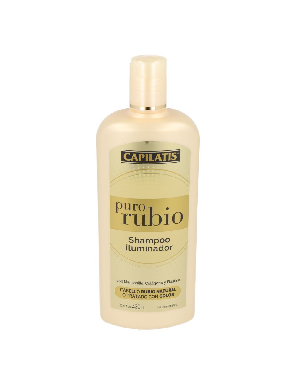 CAPILATIS SHAMPOO PURO RUBIO 420ML.