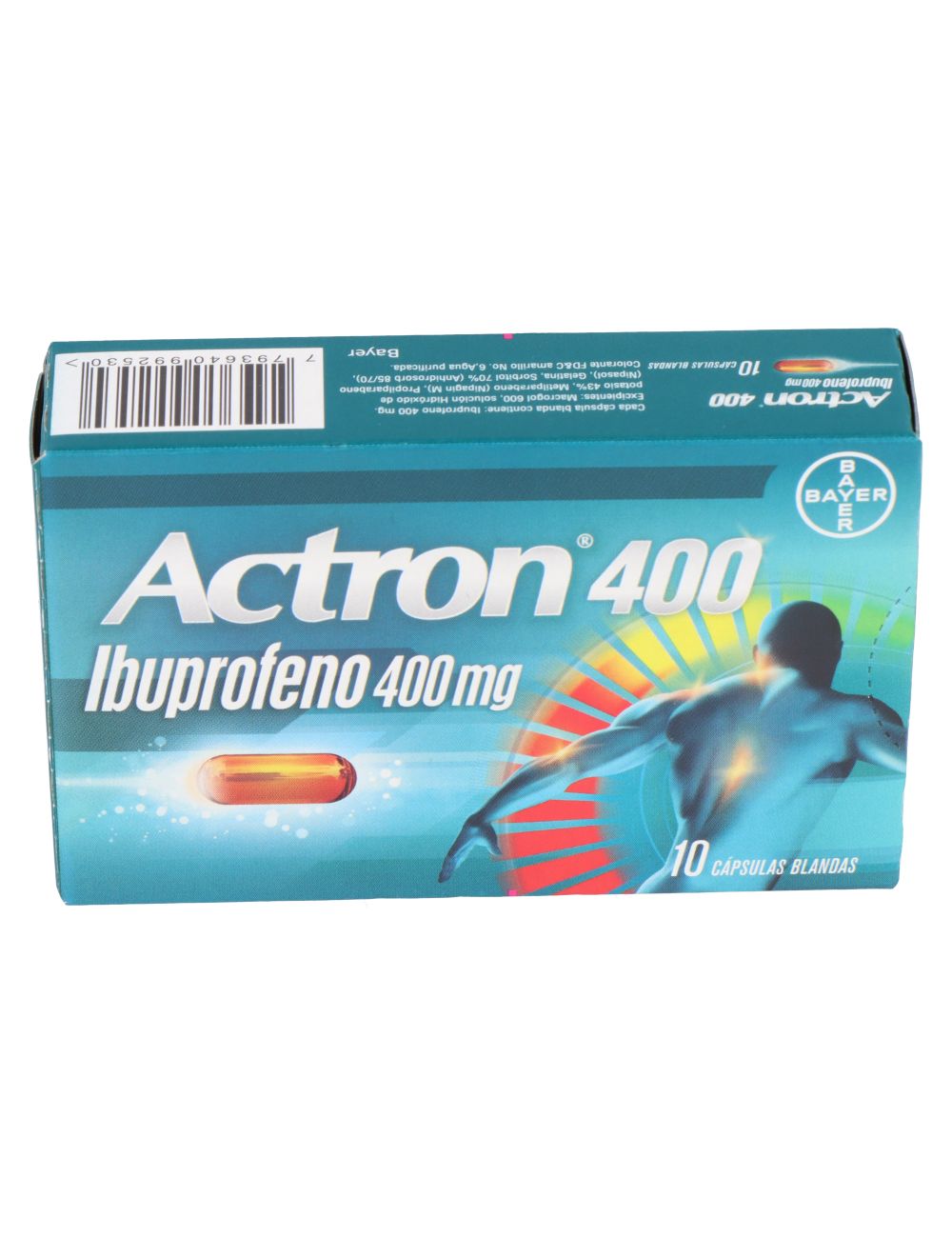 ACTRON 400MG (IBUPROFENO 400MG) BAYER