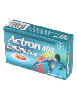 ACTRON 400MG (IBUPROFENO 400MG) BAYER