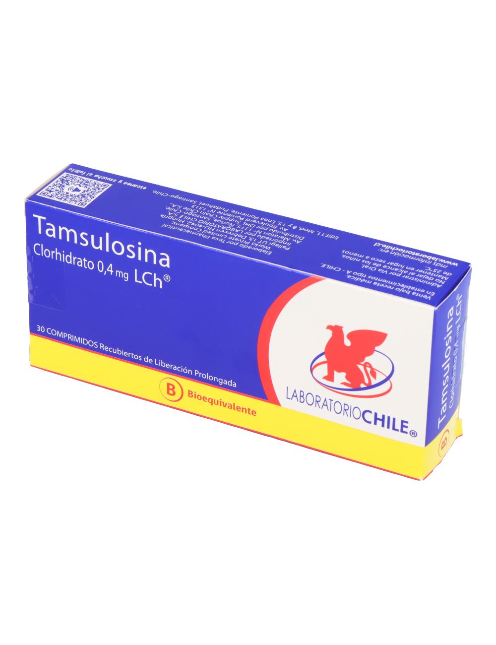 TAMSULOSINA 0.4MG.30 COMPRIMIDOS RECUBIERTOS LIBERACION PROLONGADA ...