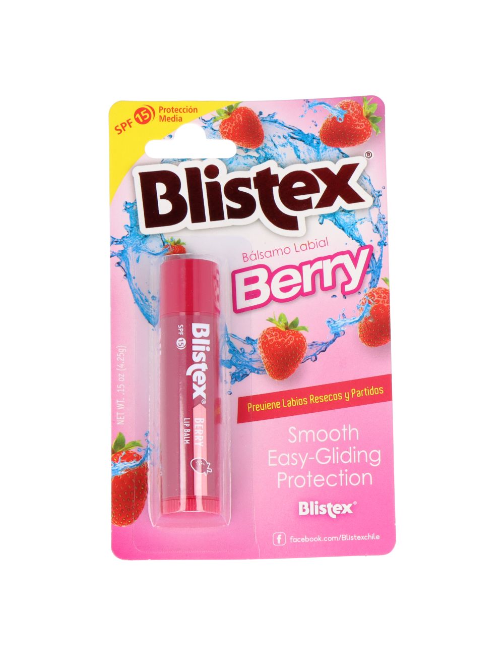 Precio Blistex 4.25 g bálsamo labial berry SPF15 | Farmalisto CL