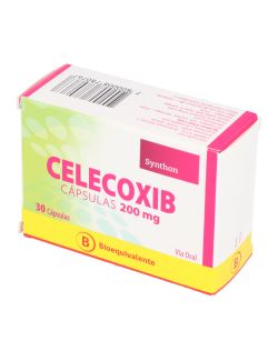 CELECOXIB 200 MG X 30CAPSULAS BIOEQUIVALENTE LAB. SYNTON