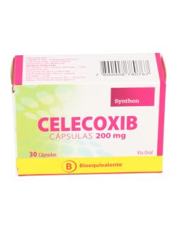 CELECOXIB 200 MG X 30CAPSULAS BIOEQUIVALENTE LAB. SYNTON