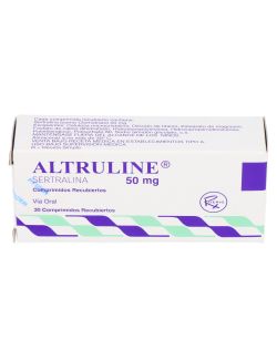 ALTRULINE 50MG. SERTRALINA 30 COMPRIMIDOS RECUBIERTOS LAB.PFIZER