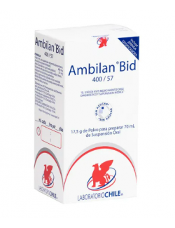 AMBILAN BID AMOXICILINA /AC. CLAVULANICIO 400/57 MG 17.5 G POLVO PARA ...