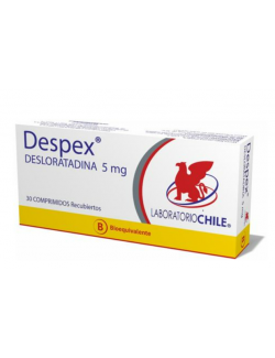 DESPEX 5 MG DESLORATADINA X 30 COMPRIMIDOS LAB.CHILE