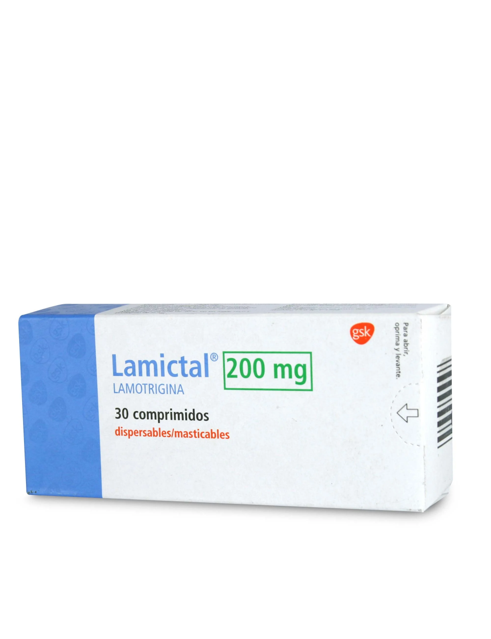 LAMICTAL 200 MG LAMOTRIGINA 30 COMPRIMIDOS DISPERSABLES/MASTICABLES LAB ...