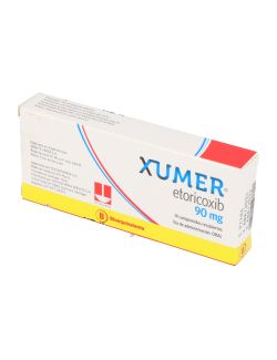 XUMER 90 MG. ETORICOXIB 14 COMPRIMIDOS RECUBIERTOS BIOEQUIVALENTE LAB ...