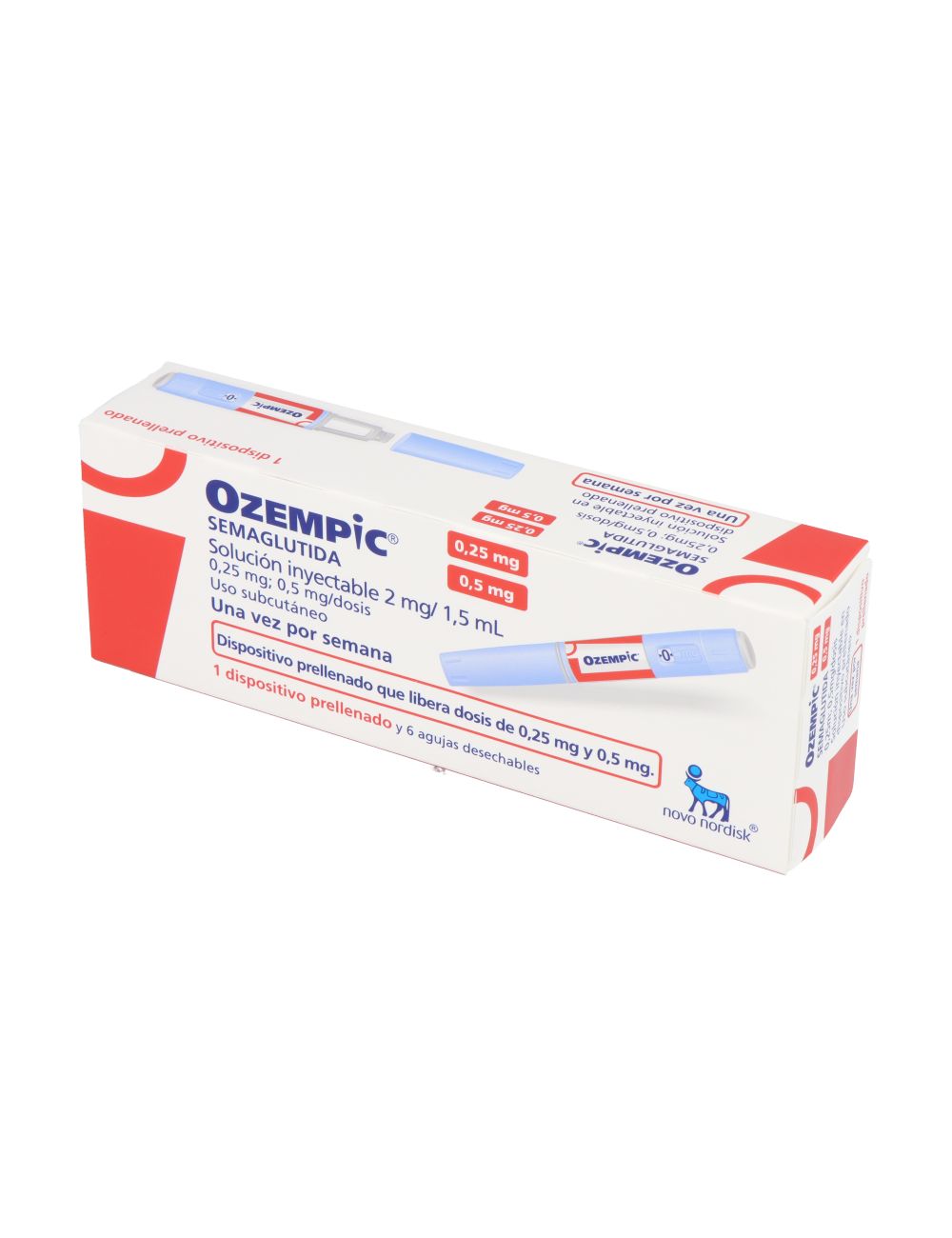 OZEMPIC SEMAGLUTIDA 2 MG/1.5 ML SOLUCION INYECTABLE 1 DISPOSITIVO ...