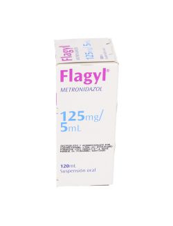 FLAGYL PEDIATRICO SUSPENSION 125MG /5 ML120M LAB. SANOFI - AVENTIS