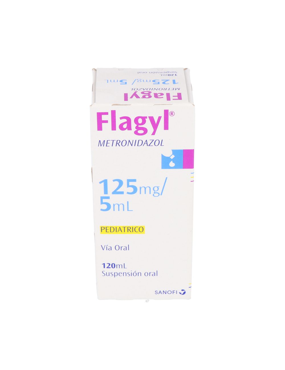FLAGYL PEDIATRICO SUSPENSION 125MG /5 ML120M LAB. SANOFI - AVENTIS