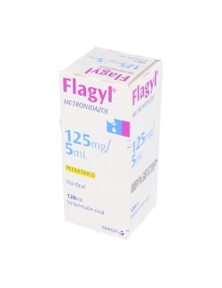 FLAGYL PEDIATRICO SUSPENSION 125MG /5 ML120M LAB. SANOFI - AVENTIS