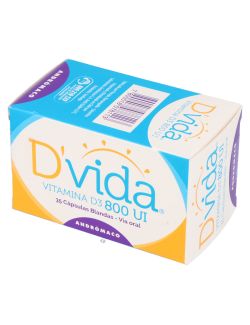 DVIDA VIT.D3 CAP.800UI.35 ANDROMACO ETICO