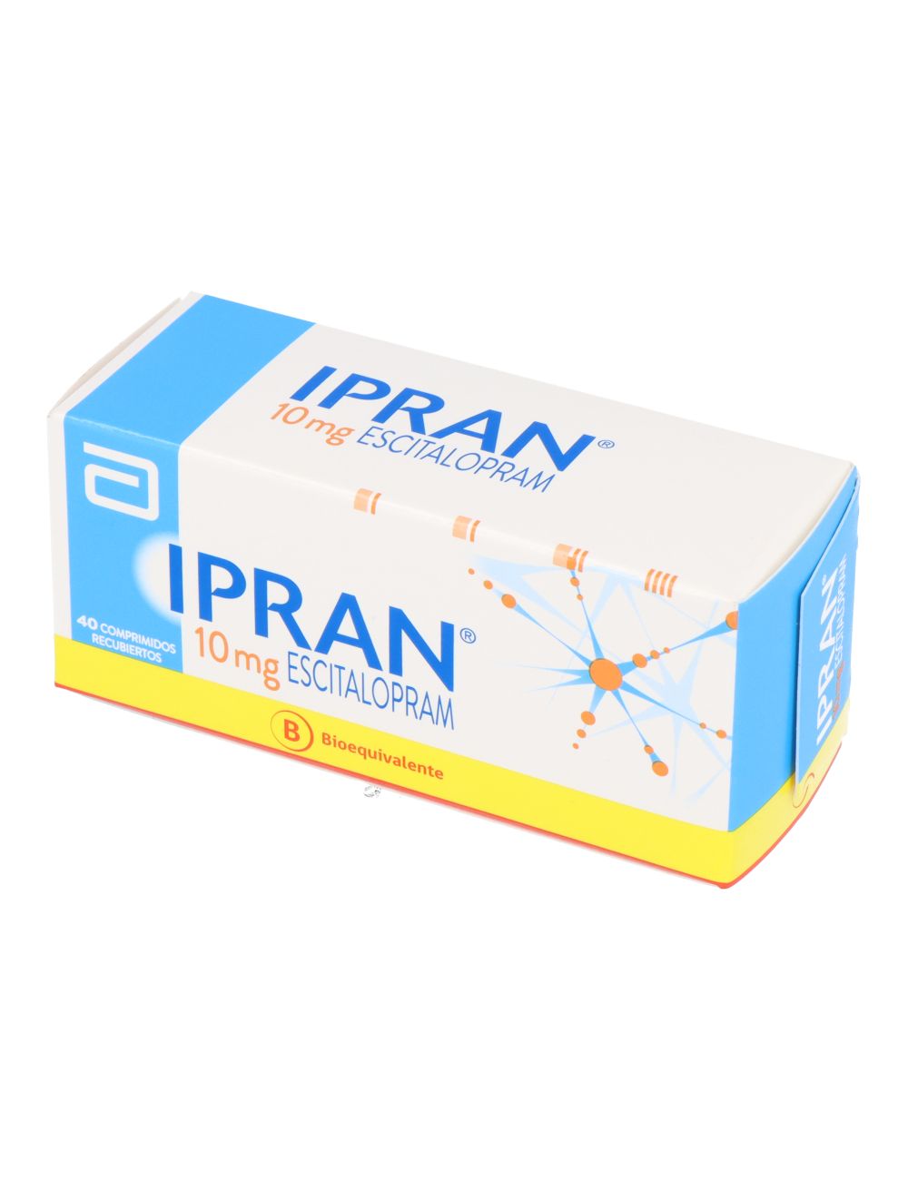 IPRAN ESCITALOPRAM 10 MG 40 COMPRIMIDOS BIOEQUIVALENTE ABBOTT