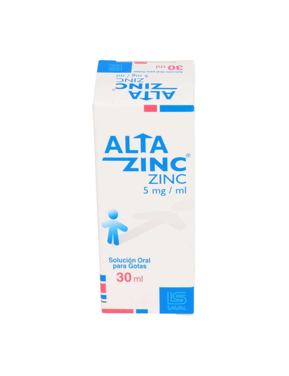 ALTA ZINC ZINC 5MG/ML 30ML SOLUCION ORAL PARA GOTAS LAB. SAVAL