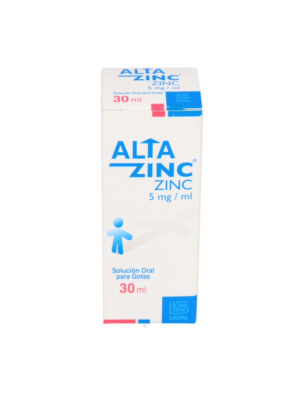 ALTA ZINC ZINC 5MG/ML 30ML SOLUCION ORAL PARA GOTAS LAB. SAVAL