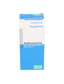 AZITROMICINA 200 MG/ 5 ML 30 ML POLVO SUSPENSION HOSPIFARMA
