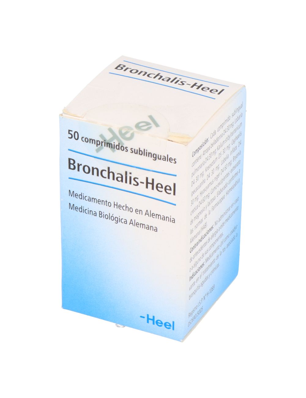 BRONCHALIS-HEEL 50 COMPRIMIDOS SUBLINGUALES LAB.HEEL