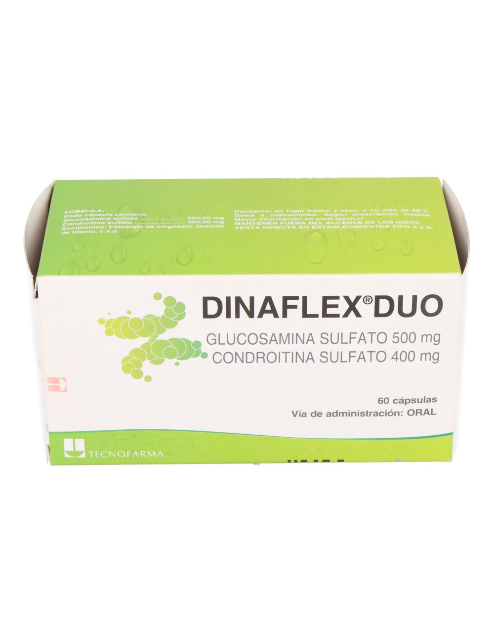DINAFLEX-DUO GLUCOSAMIDA 500 MG/CONDROITINA 400 MG 60 CAPSULAS LAB ...