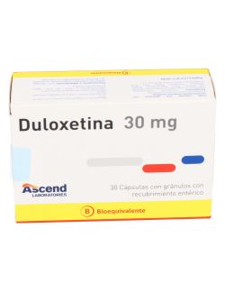 DULOXETINA 30MG 30 CAPSULAS CON GRANULOS RECUBRIMIENTO ENTERICO ...