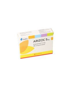 ARIZOL ARIPIPRAZOL 5 MG POR 28 COMPRIMIDOS BIOEQUIVALENTE EXELTIS