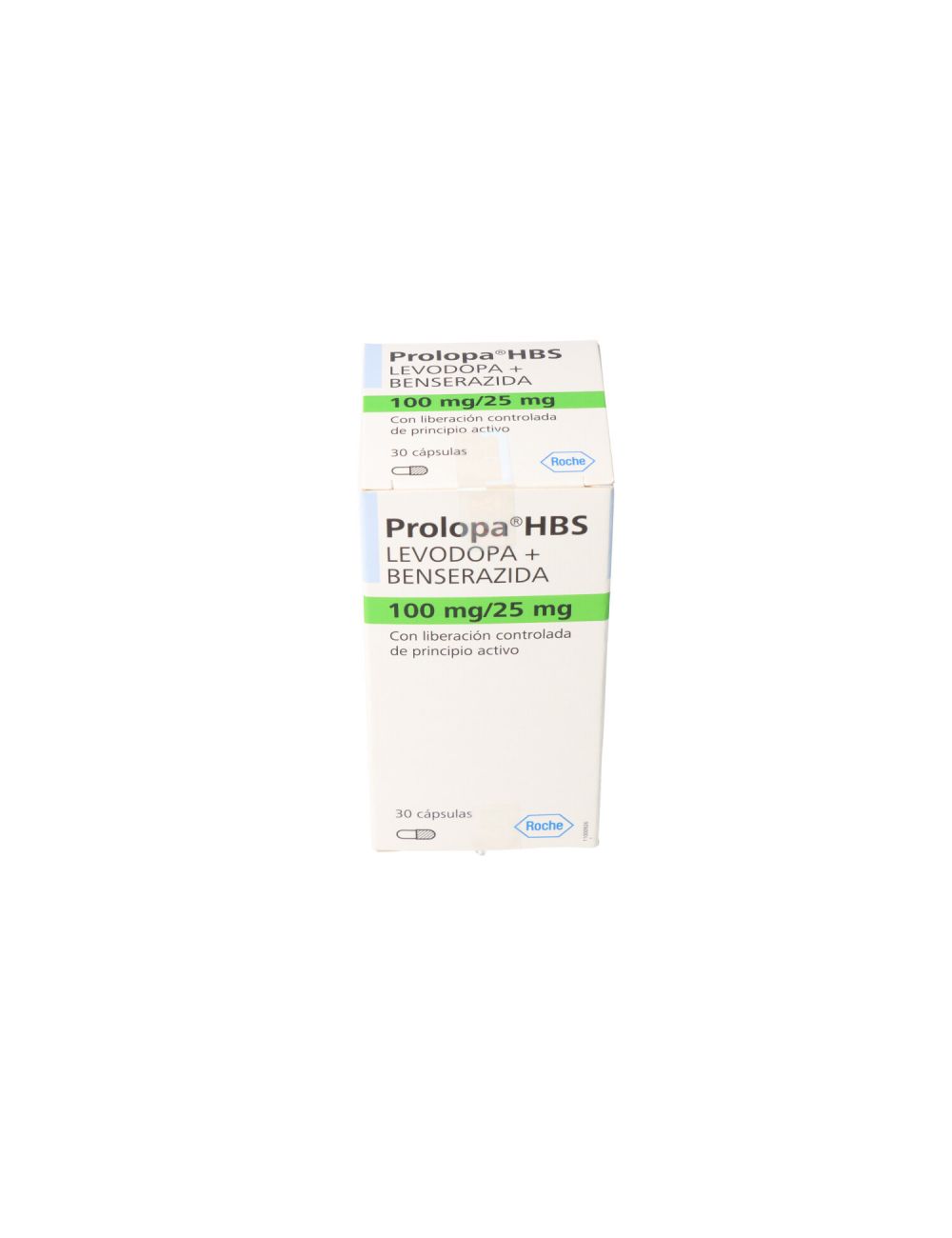 PROLOPA HBS LEVODOPA/BENSERAZIDA 100MG/25MG 30 CAPSULAS CENABAST