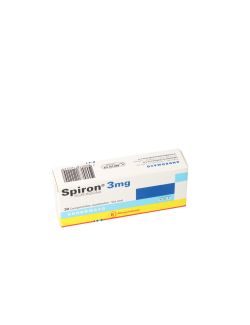 SPIRON RISPERIDONA 3MG POR 30 COMPRIMIDOS CENABAST