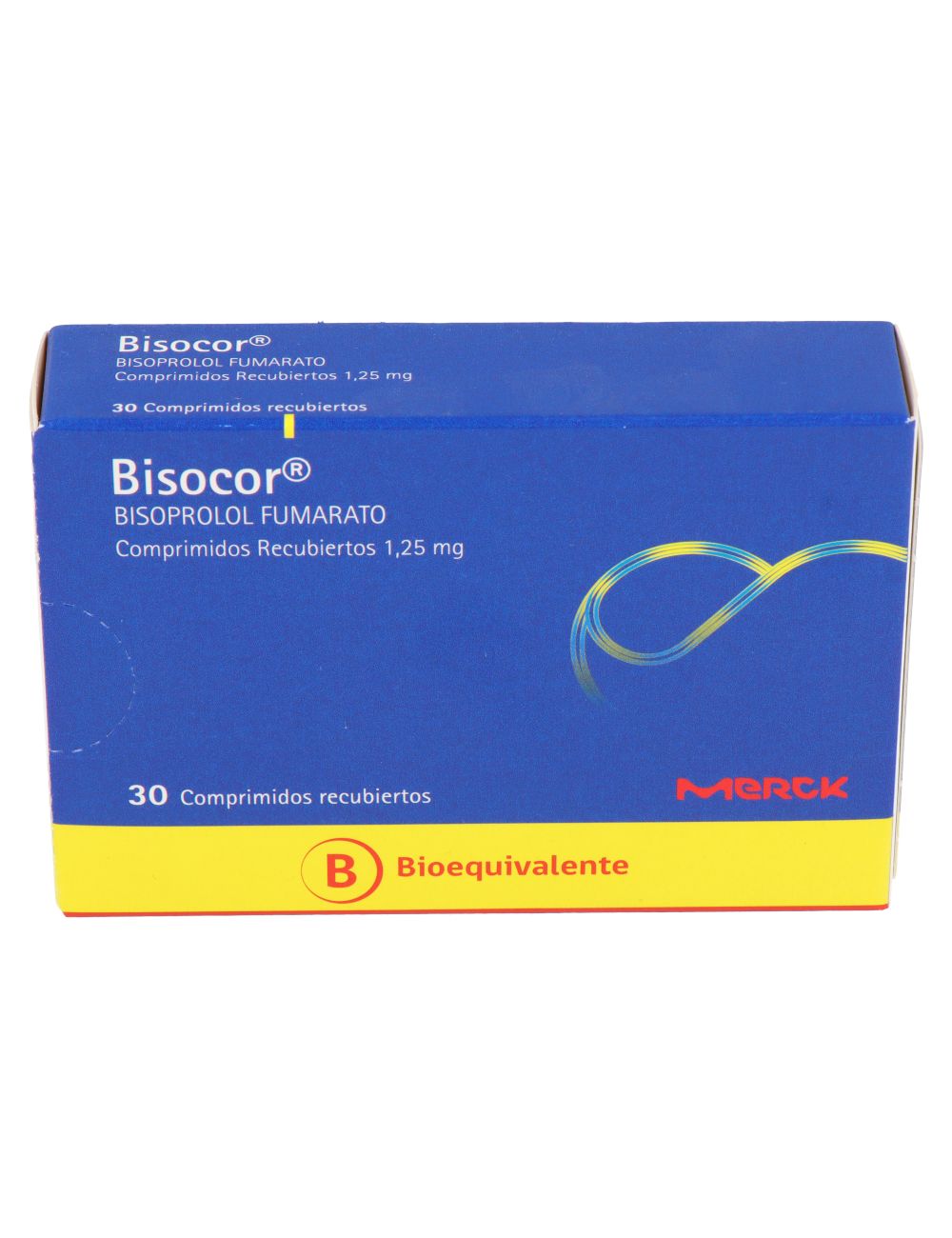 BISOCOR BISOPROLOL 1.25 MG 30 COMPRIMIDOS BIOEQUIVALENTE LABORATORIO ...