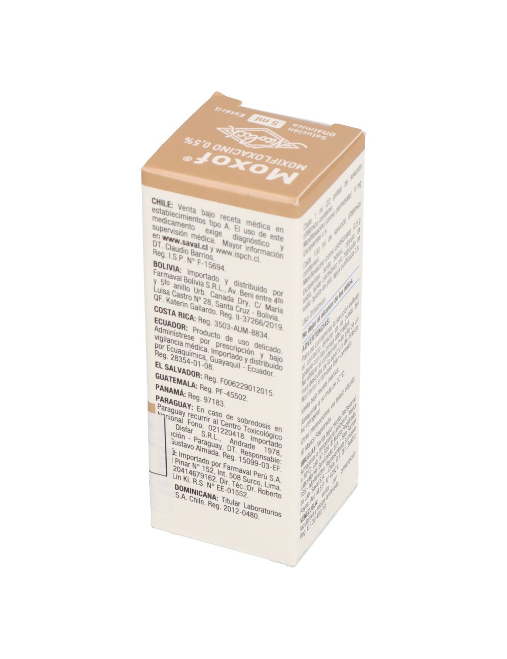 MOXOF SOL.OFT.0.5%.5ML. SAVAL