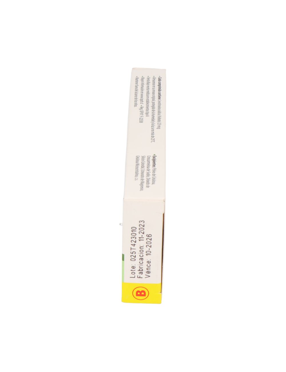 THYROFIX LEVOTIROXINA 25 MCG 50 COMPRIMIDOS BIOEQUIVALENTE LABORATORIO ...