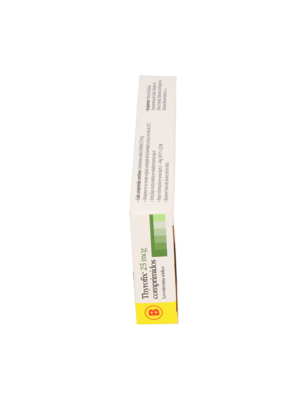 THYROFIX LEVOTIROXINA 25 MCG 50 COMPRIMIDOS BIOEQUIVALENTE LABORATORIO ...