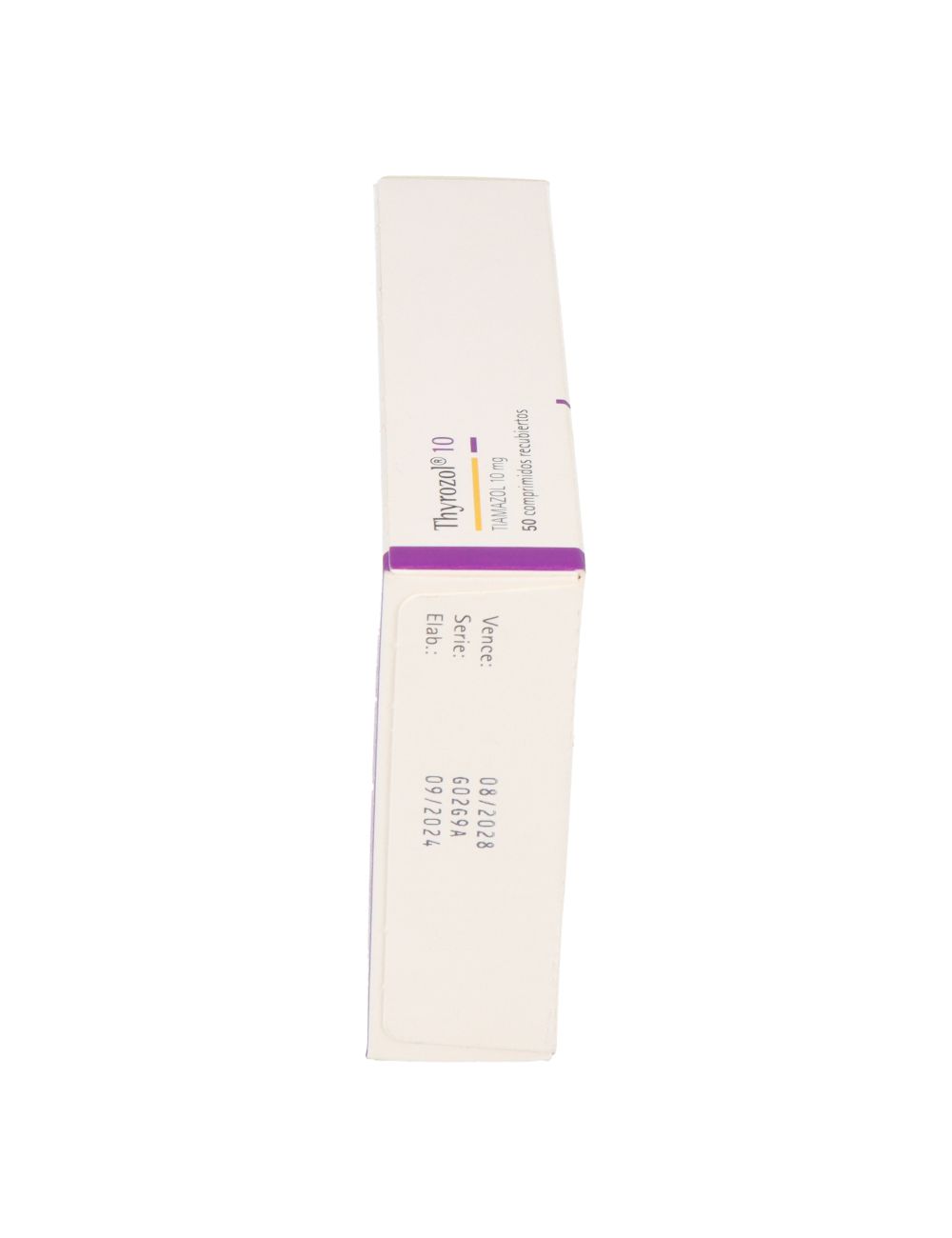 THYROZOL TIAMAZOL 10MG 50 COMPRIMIDOS LABORATORIO MERCK CENABAST