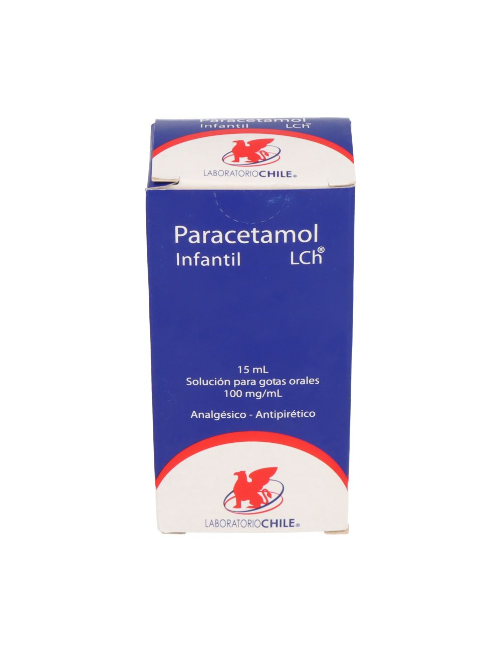 PARACETAMOL INFANTIL 100MG/ML X 15 ML ORAL GOTAS LABORATORIO CHILE CENABAST