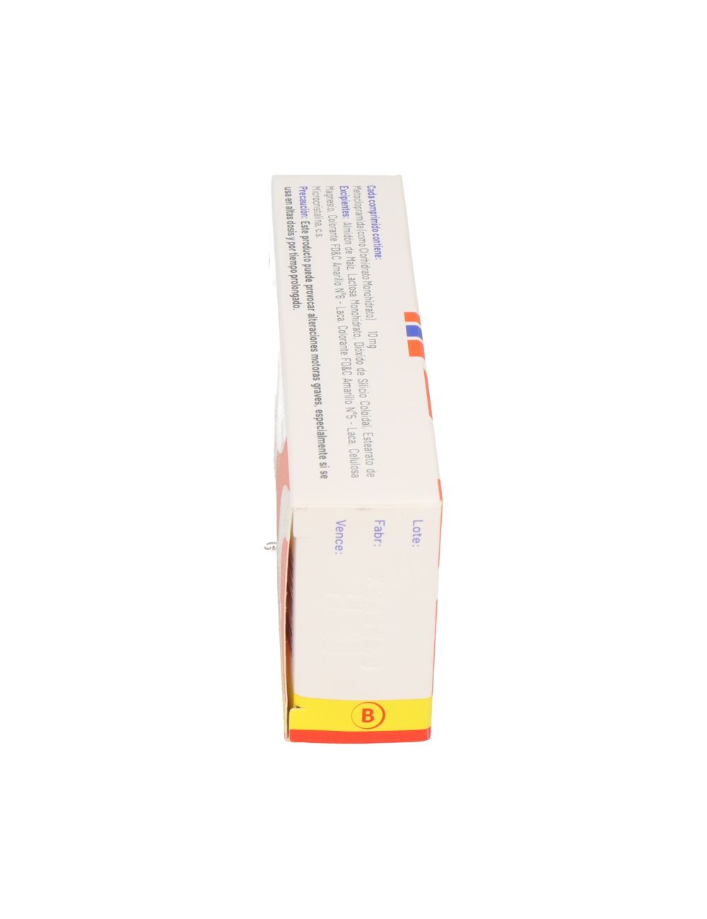 METOCLOPRAMIDA 10 MG 24 COMPRIMIDOS BIOEQUIVALENTE LABORATORIO MINTLAB ...